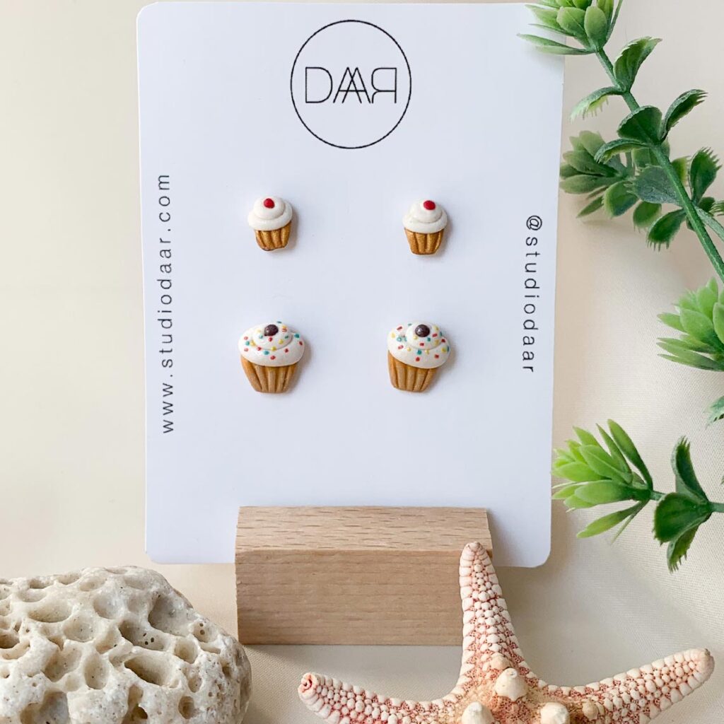 Mini kolači mafini mindjuše, dve dimenzije - Studio Daar